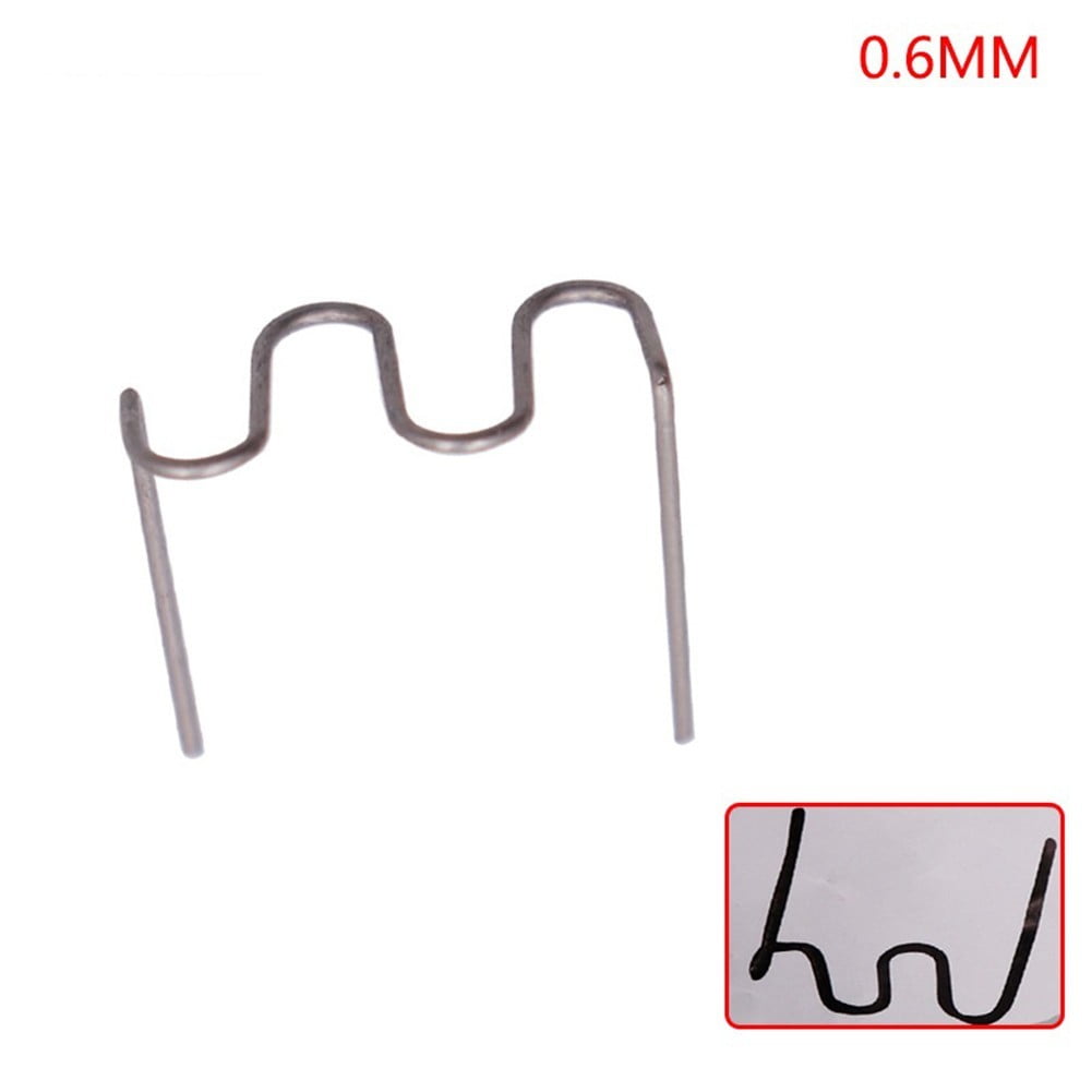 100 Pcs 0.6mm Hot Stapler Staples for Car Bumper Plastic Welder Repair ...