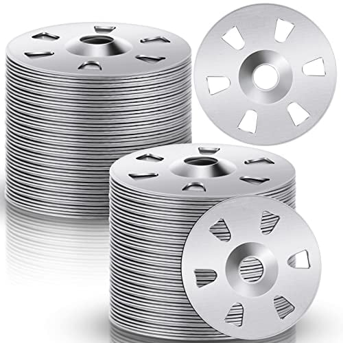 100 Pcs 1.38 Inch Washers for Installation of Foam Board Galvanized ...