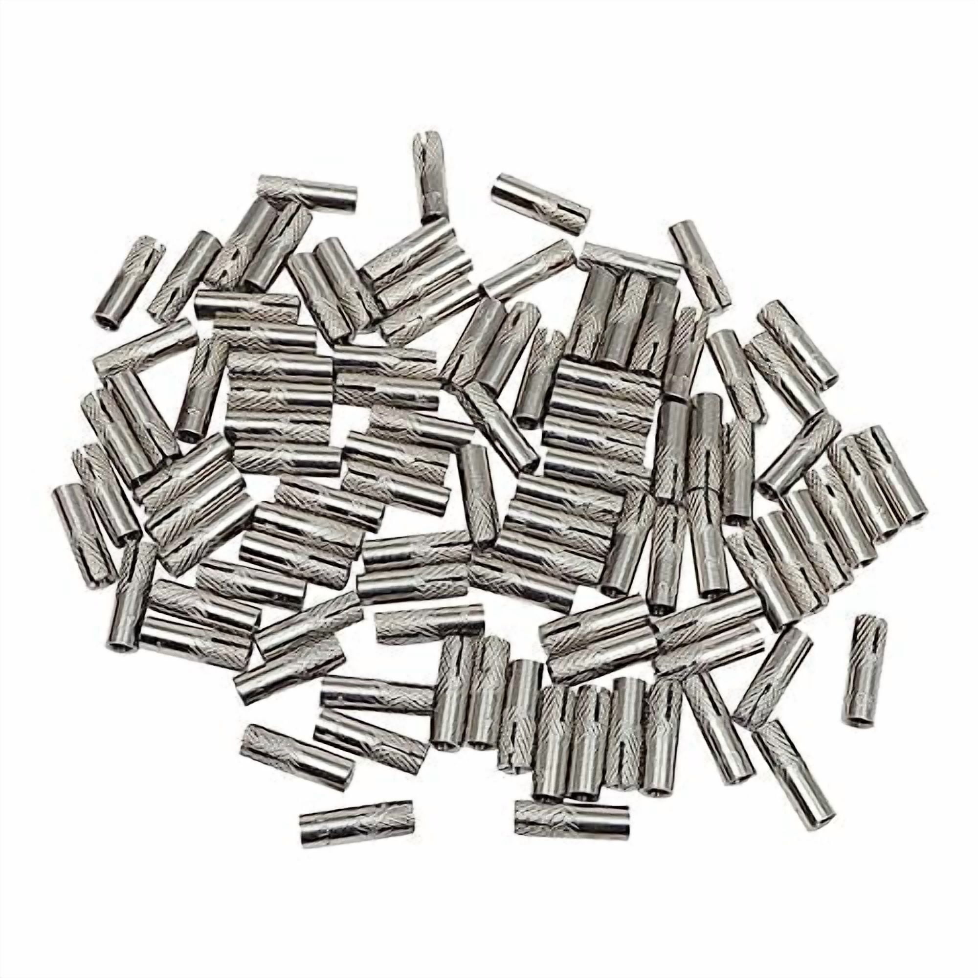 100 Pcs 1/4"-20 Stainless Steel Concrete & Stone Drop in Female ...