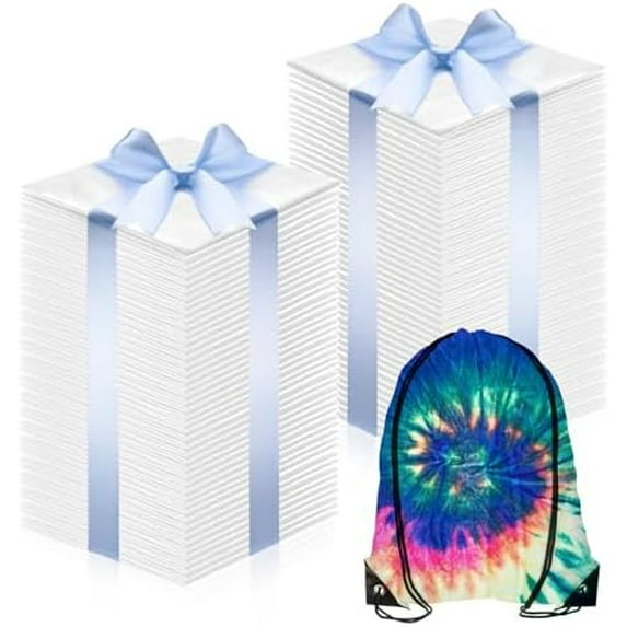 100 Pcs 10"x10" Quilting Fabric Bundles Cotton Fabric Squares White ...