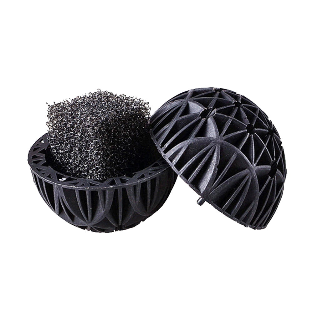 100 Pcs 16MM Aquarium Bio Balls Filter Media for Fresh and Saltwater ...