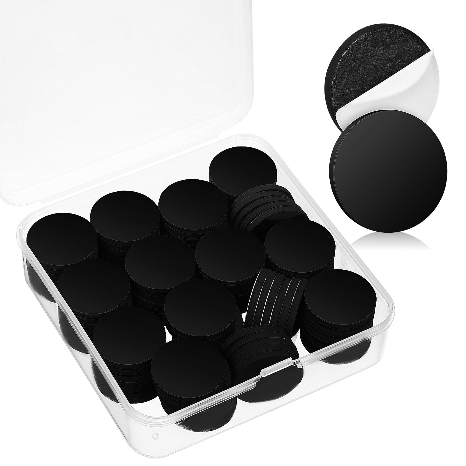 100 Pcs 20*2mm Disc-100 Pieces-box Stickers Flexible Magnets ...