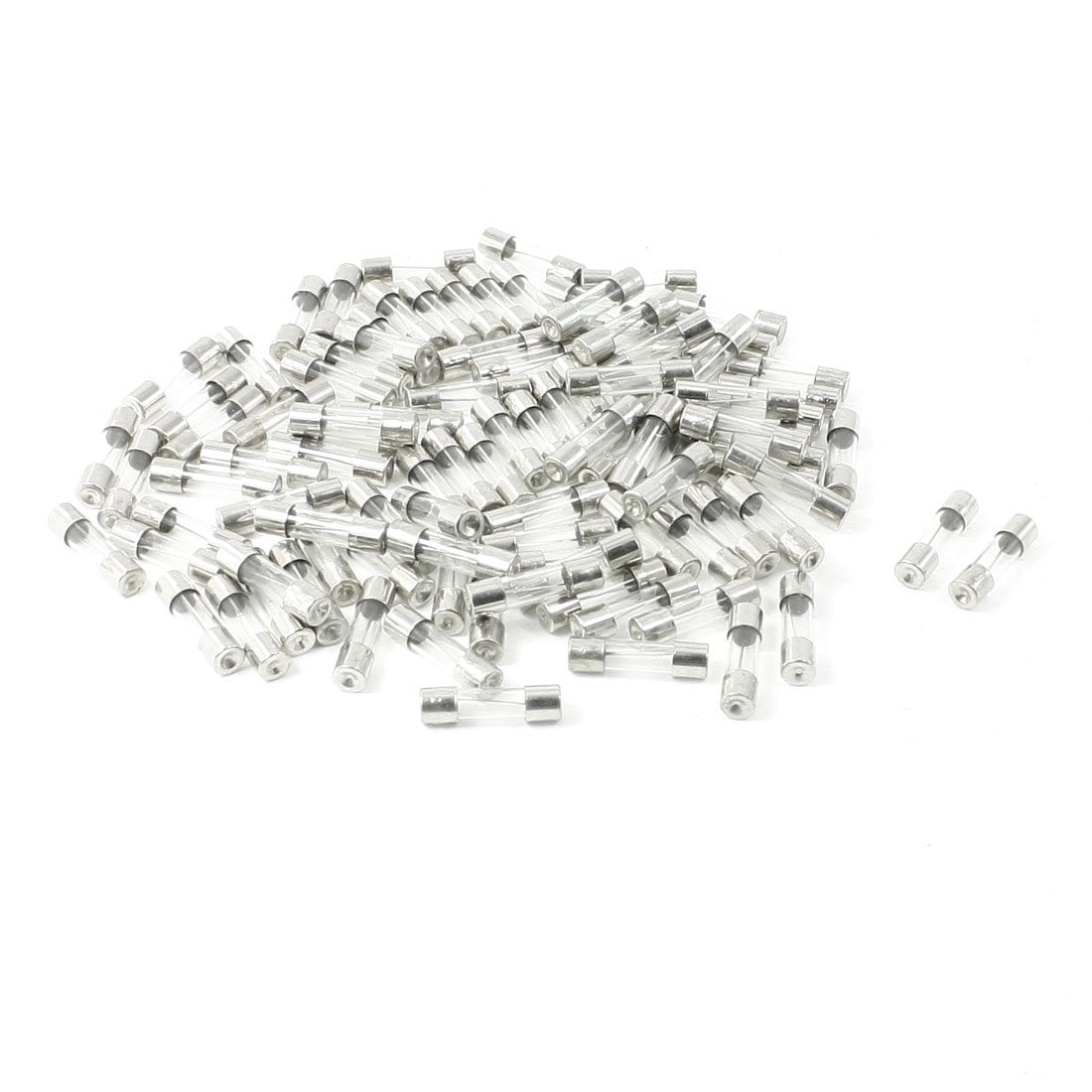 100 Pcs 250 Volts 20Amp Fast Blow Type Glass Tube Fuses 5 x 20mm (Pack ...