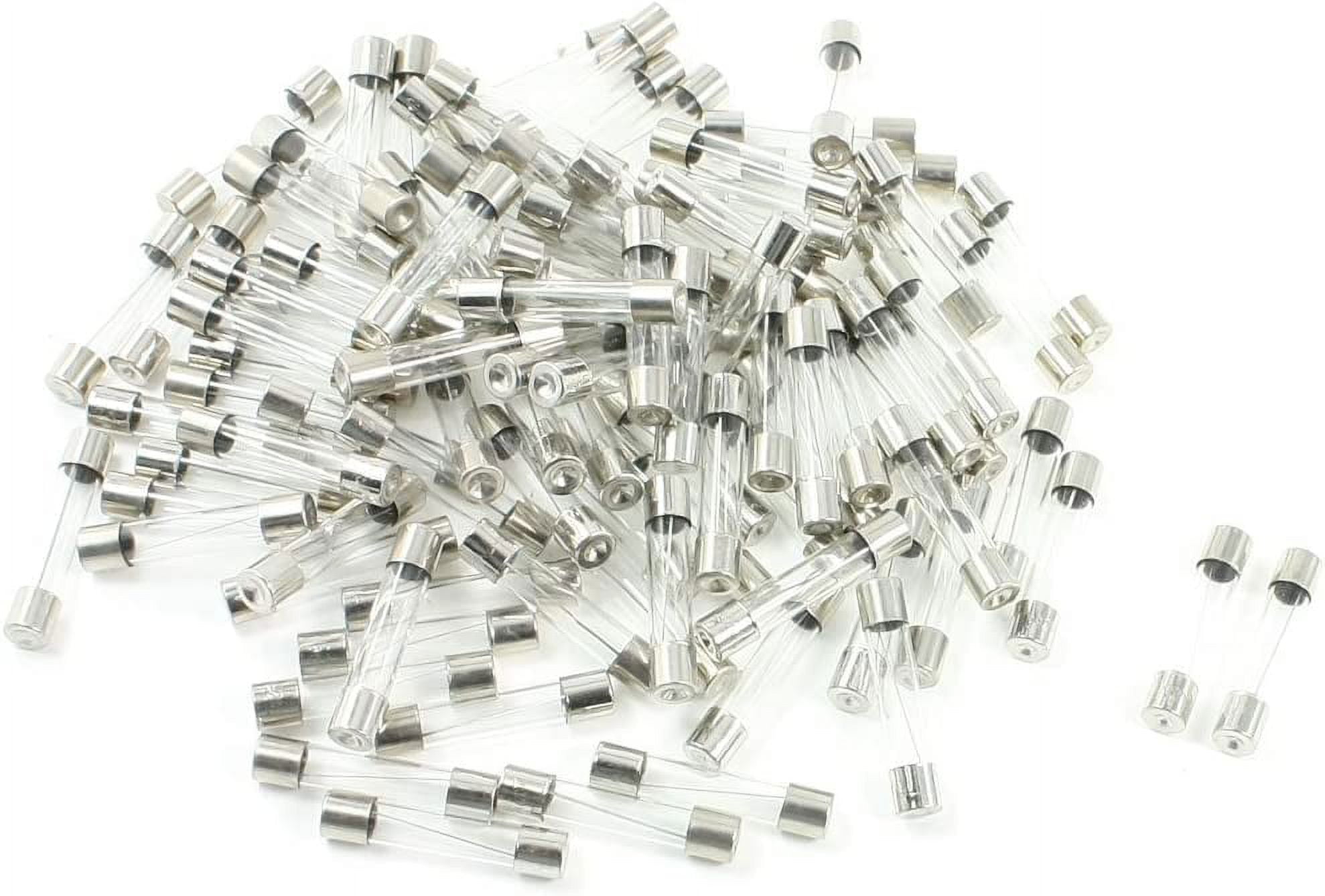 100 Pcs 250 Volts 7Amp Fast Blow Type Glass Tube Fuses 6 x 30mm - Walmart.com