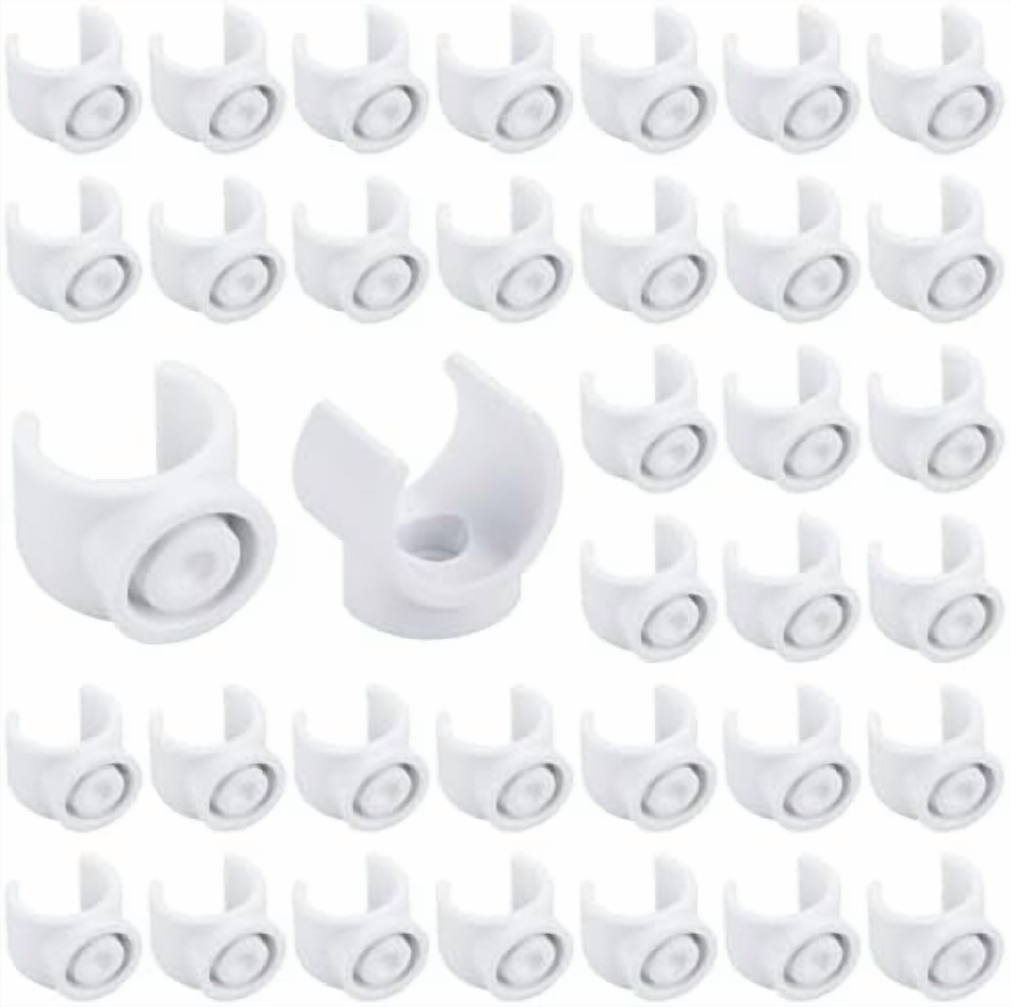 100 Pcs 3/4 Inch PEX Clips, 20 mm PEX Pipe Clamps, U-Hook Plastic Pipe ...