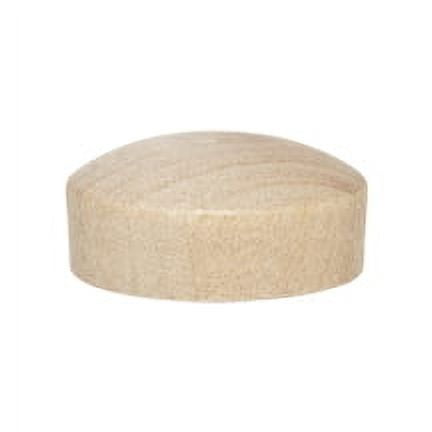100 Pcs 3/4" Maple Round head Plugs End grain If a mushroom button is ...