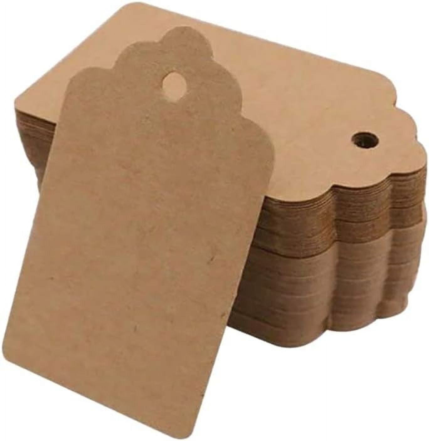 100 Pcs 3 x 5cm Paper Price Tags Small Jewelry Display Tags Clothes ...