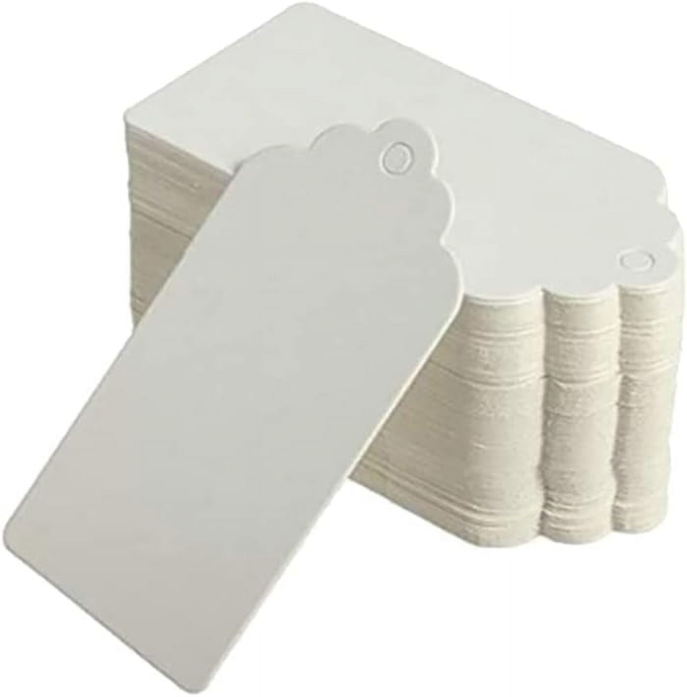 100 Pcs 3 x 5cm Paper Price Tags Small Jewelry Display Tags Clothes ...