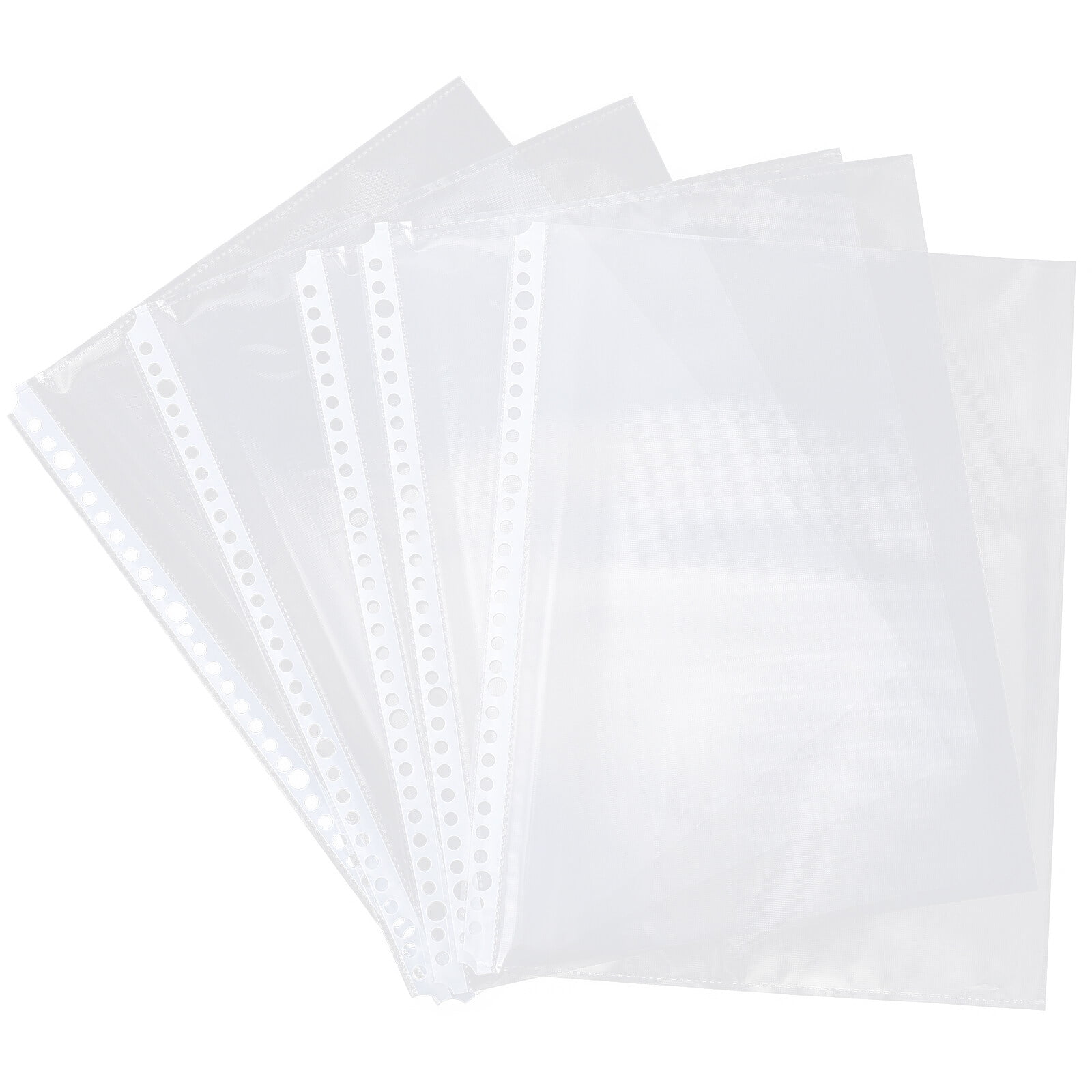 Clear Sheet Protectors 100Pcs Reinforced 3 Top Loading A4/Letter Size ...
