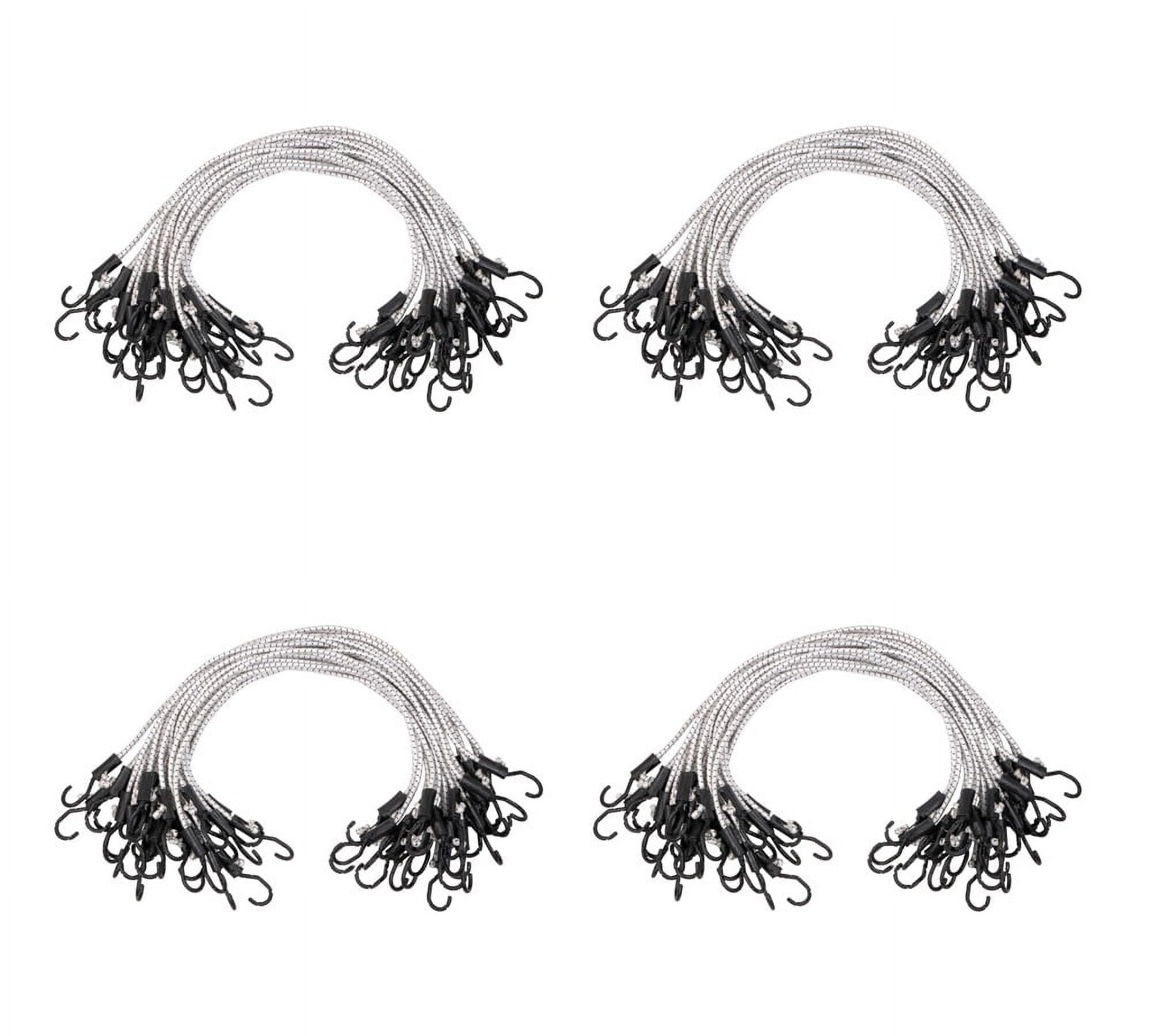 (100 Pcs) 36” Heavy Duty Adjustable Bungee Cords with hook ...