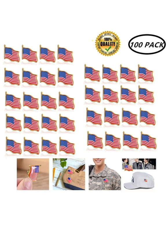American Flag Pins