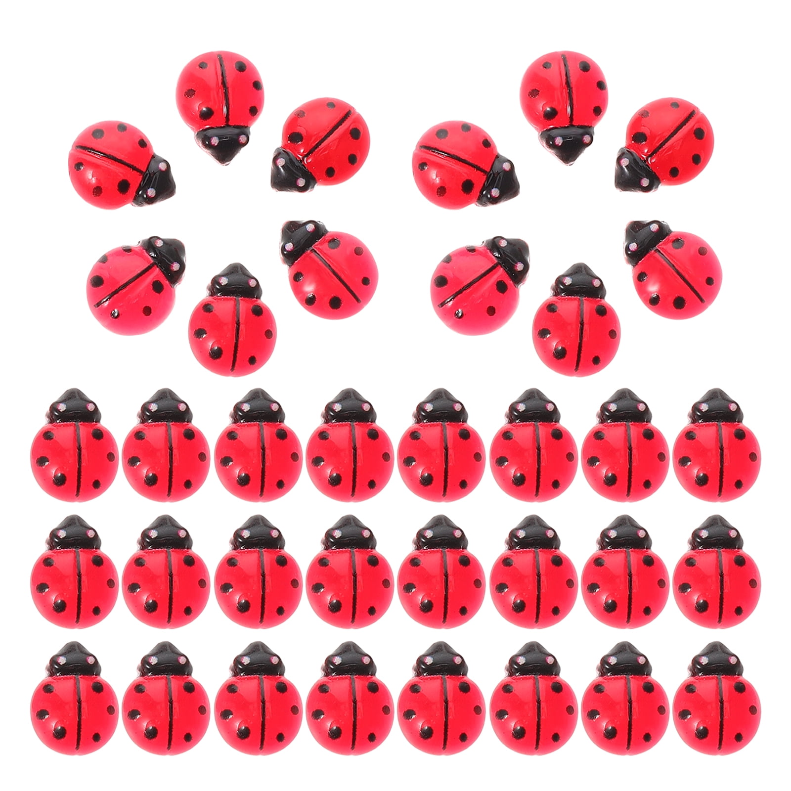 100 Pcs Accessories Banner Seven Star Ladybug Ornament Miss - Walmart.com