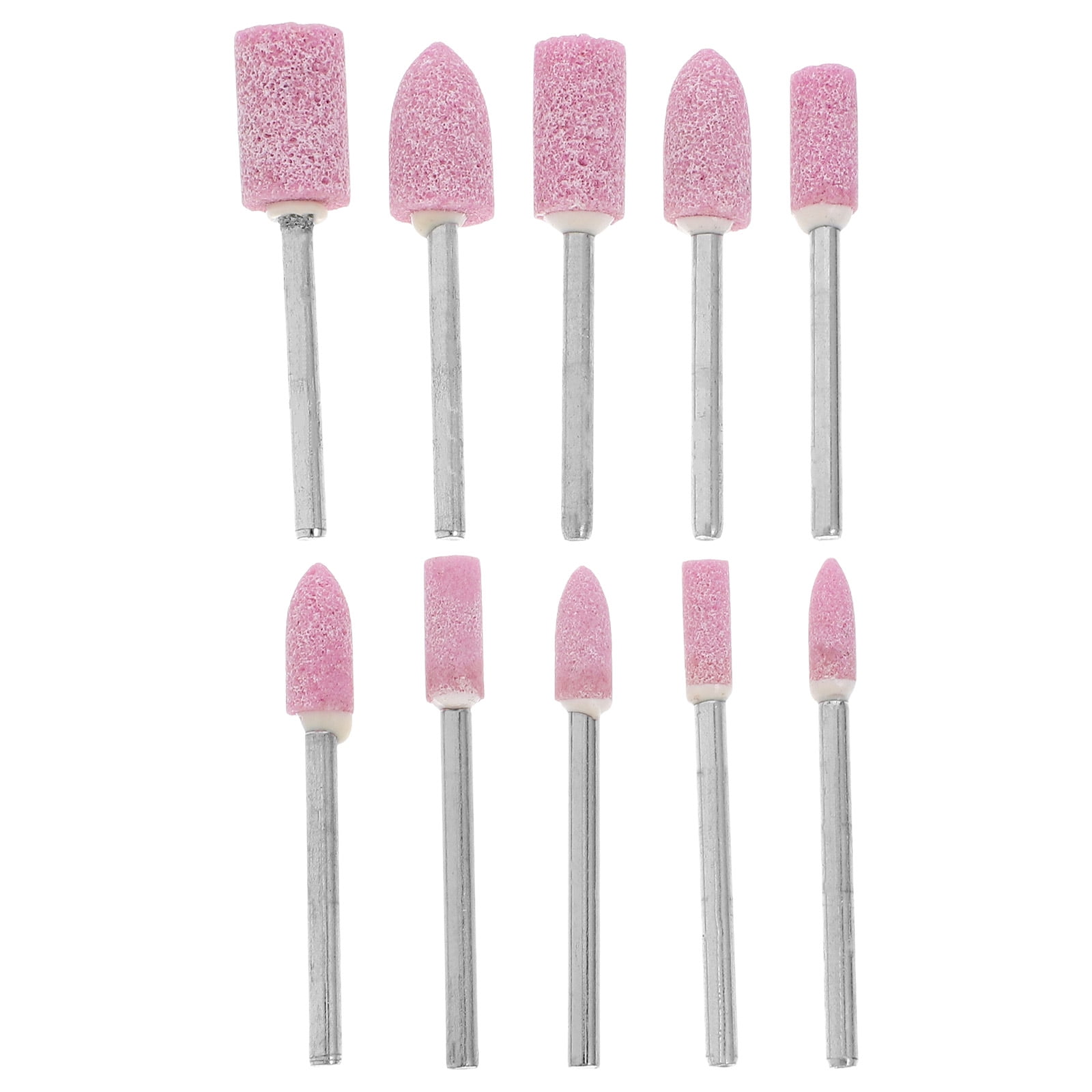 100 Pcs Accessories Kit Abrasive Mounted Point Nail Bits Wire Brush ...