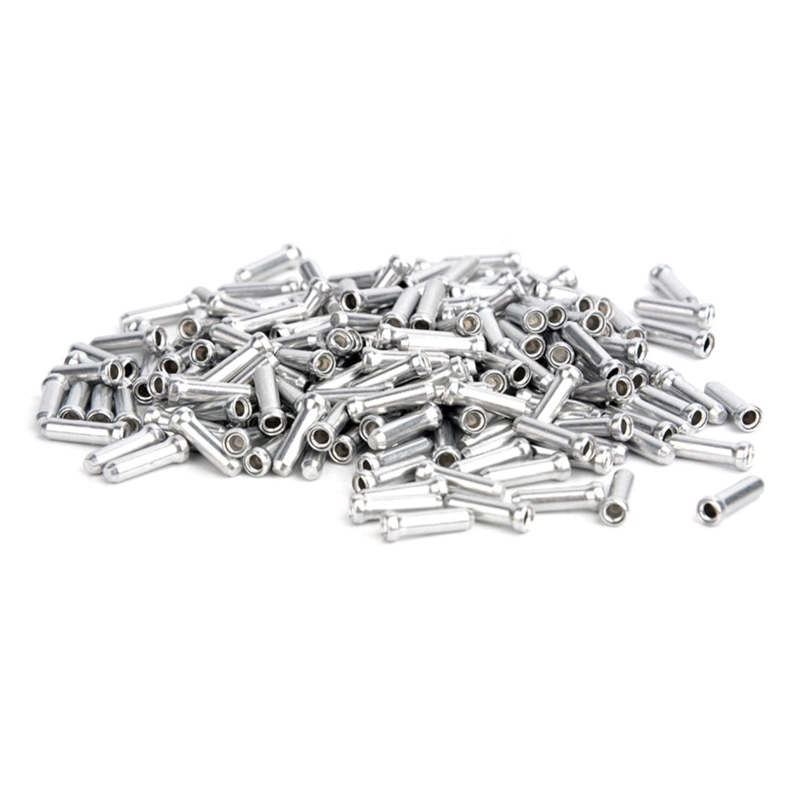 100 Pcs Aluminum Alloy Brake End Cover Bike Cable End Caps Cable Road ...