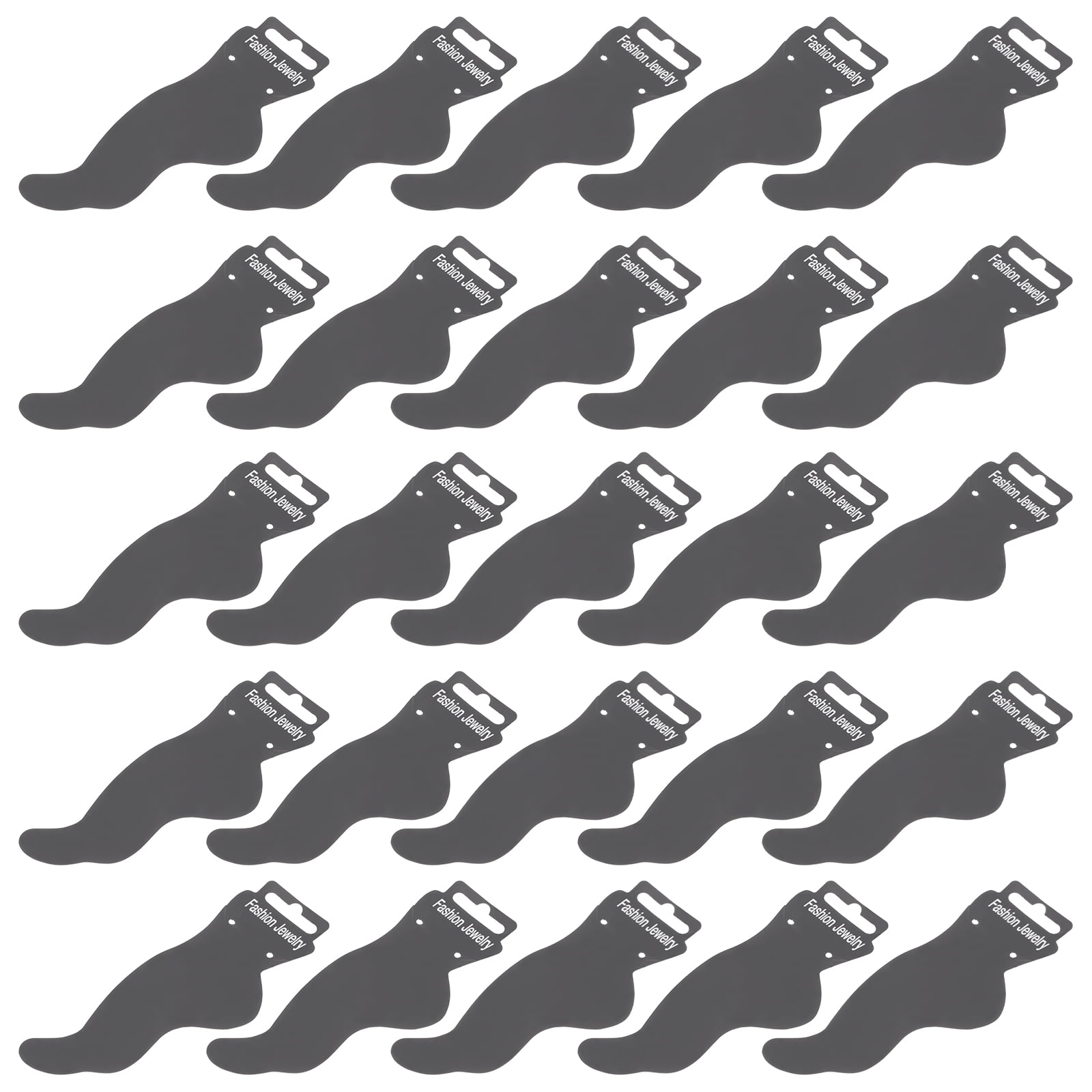 100 Pcs Anklet Card Blank Cards Jewelry Packaging for Small Businesses ...