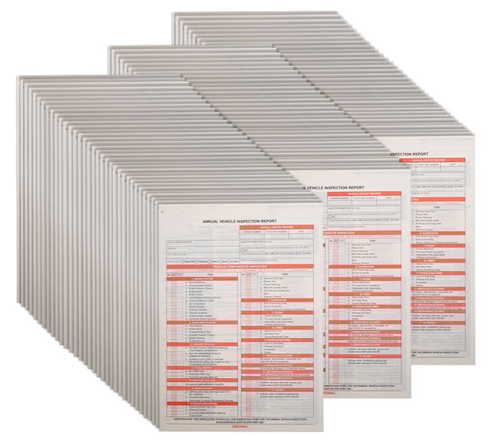 Dot Inspection Forms