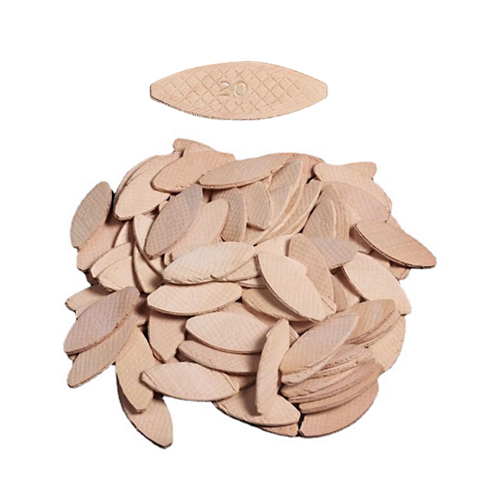 100 Pcs/ Bag Plank Splicing Biscuit Tenons DIY Woodworking Tenoning ...