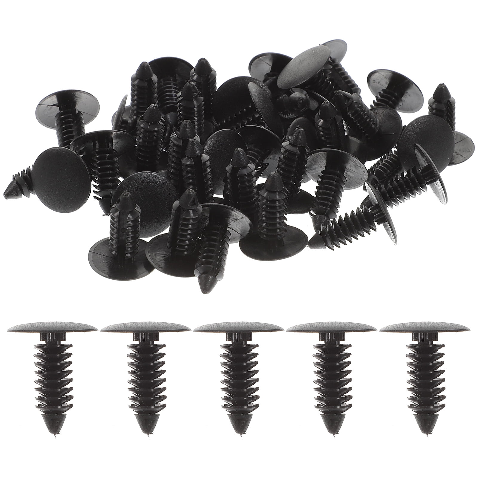 100 Pcs Barbed Buckle Automotive Clip Repair Rivets Car Fastener ...