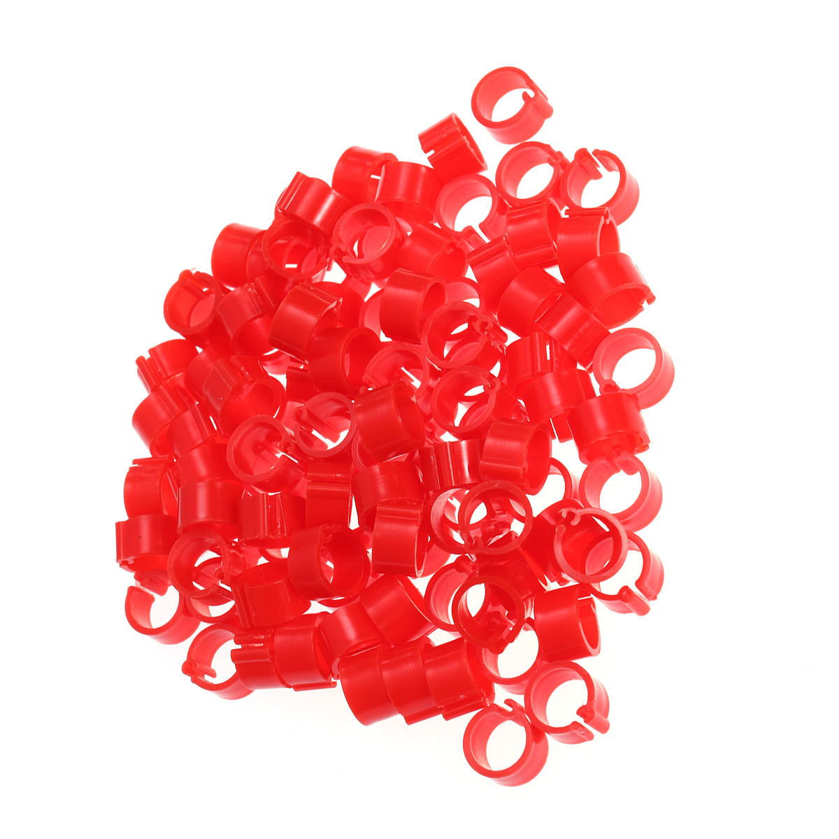 100 Pcs Bird Foot Rings Pigeons Foot Rings Bird Leg Bands for Tracking ...