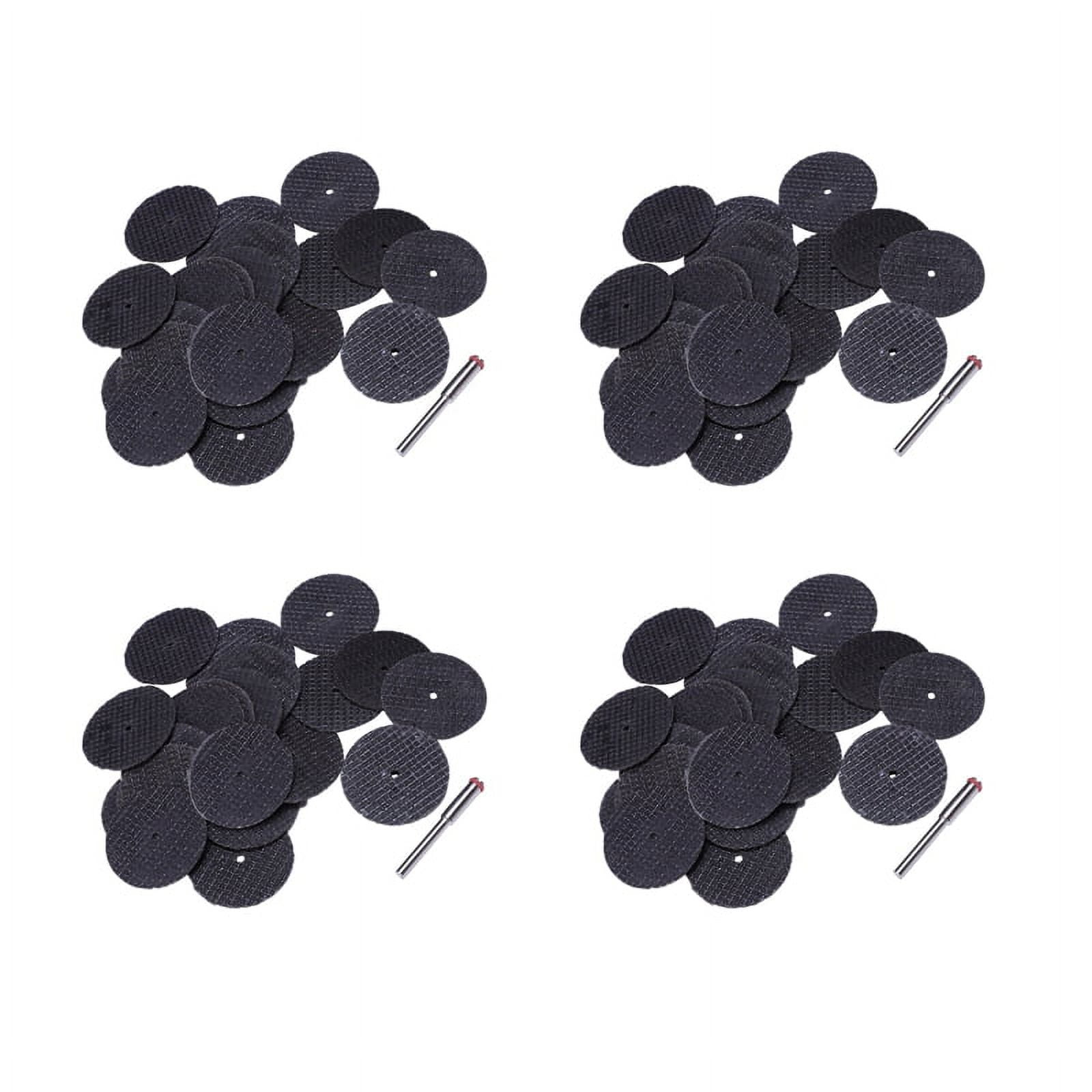 100 Pcs Blades Cutting Disc Set 32mm with Arbor for Rotary Tool,4 x ...