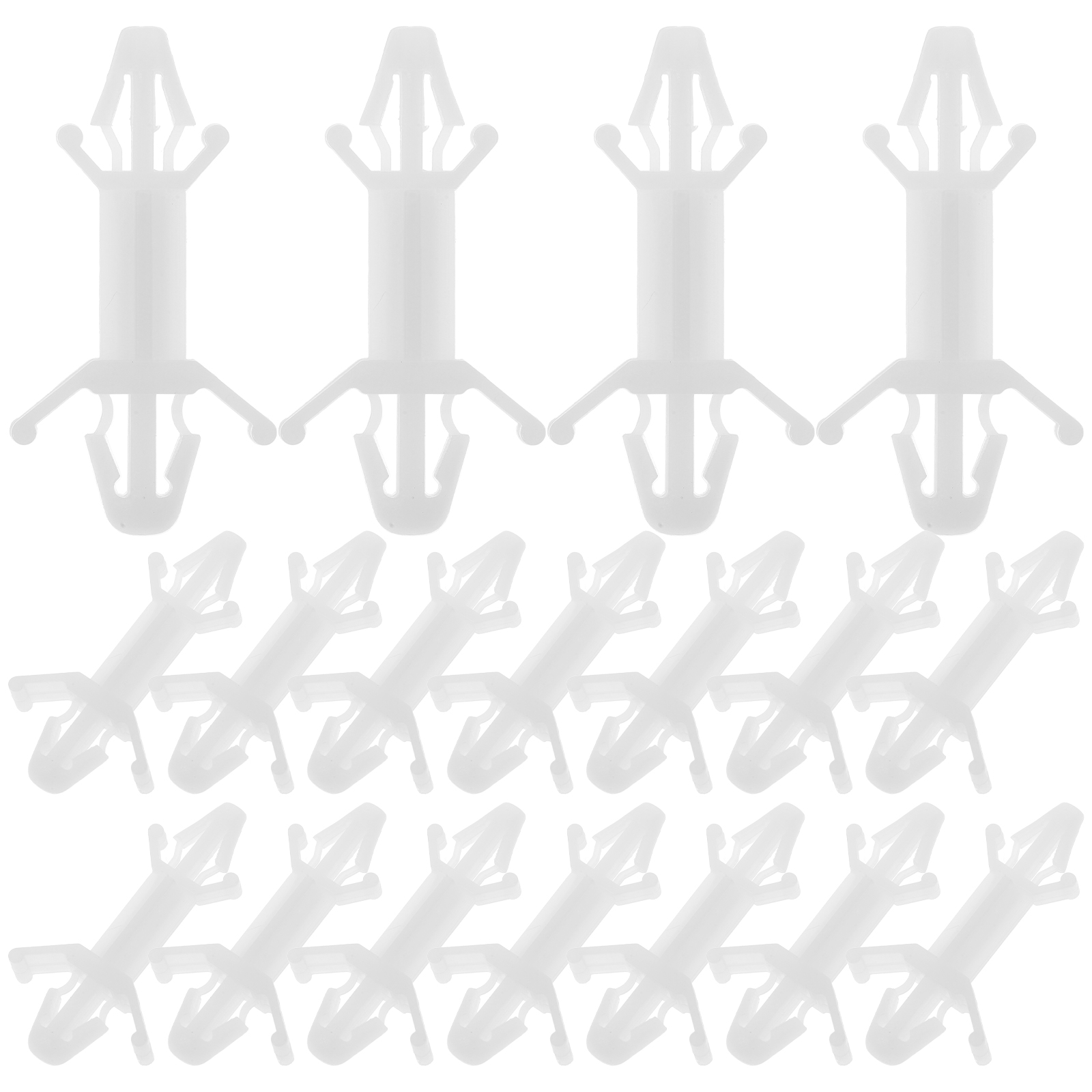 100 Pcs Board Isolation Column Boards Circuit Mounting Clips White ...