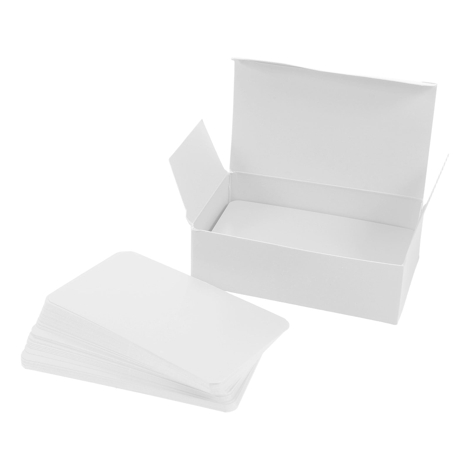 100 Pcs Boxed Business Card Note Notes English Learning Cards - Walmart.com