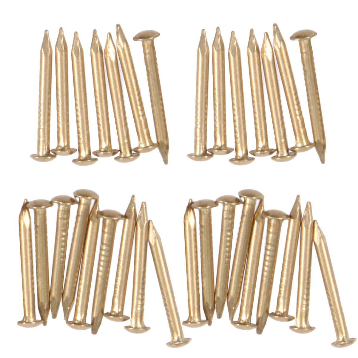 Raindrops 100pcs 20mm Brass Round Head Nails for Furniture DIY Small ...