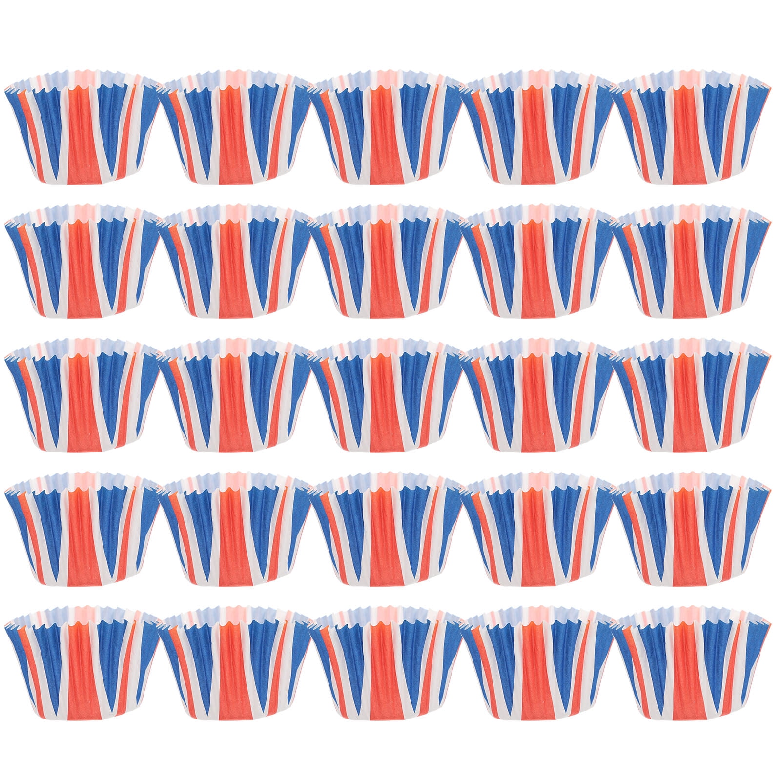 Union Jack Paper Baking Cups for Elegant Dessert Decoration Multi Color ...