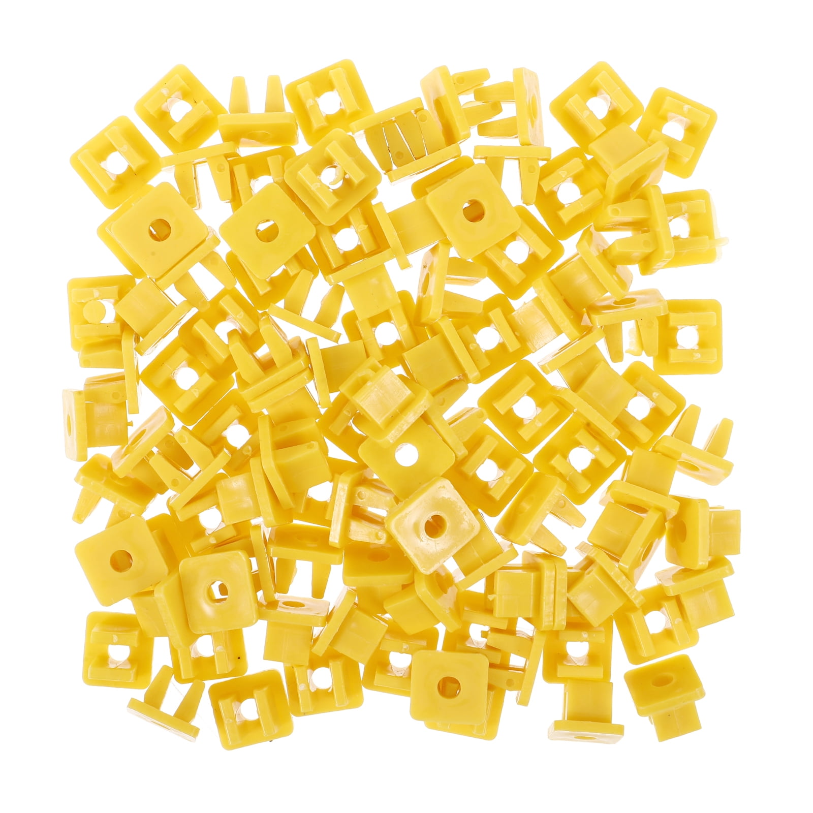 100 Pcs Buckle Car Part Liner Screw Square Hole Retainer Car Accessory ...