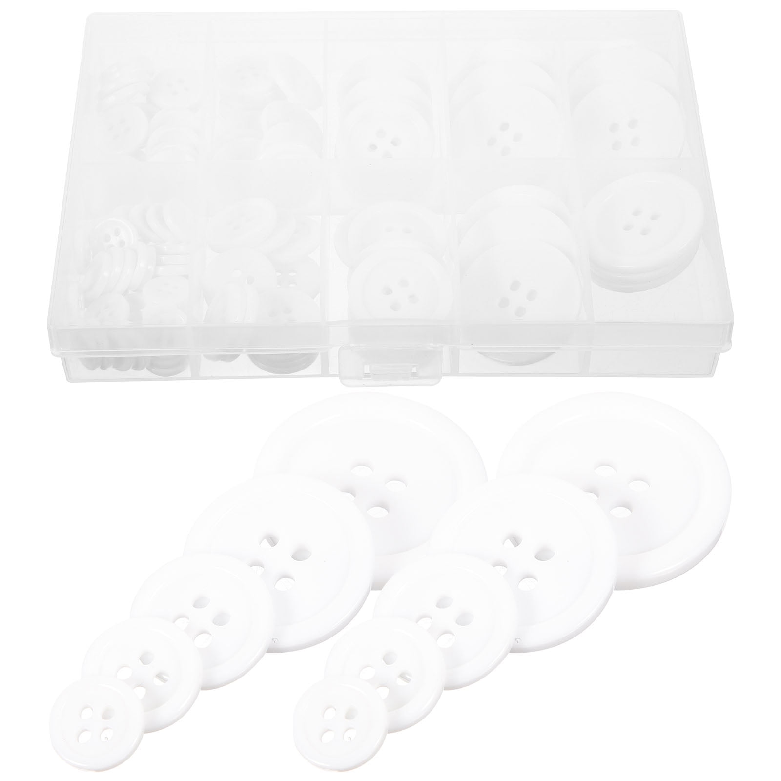 100 Pcs Buttons for Clothes Suit Clothes Buttons Wind Coat Clothes ...