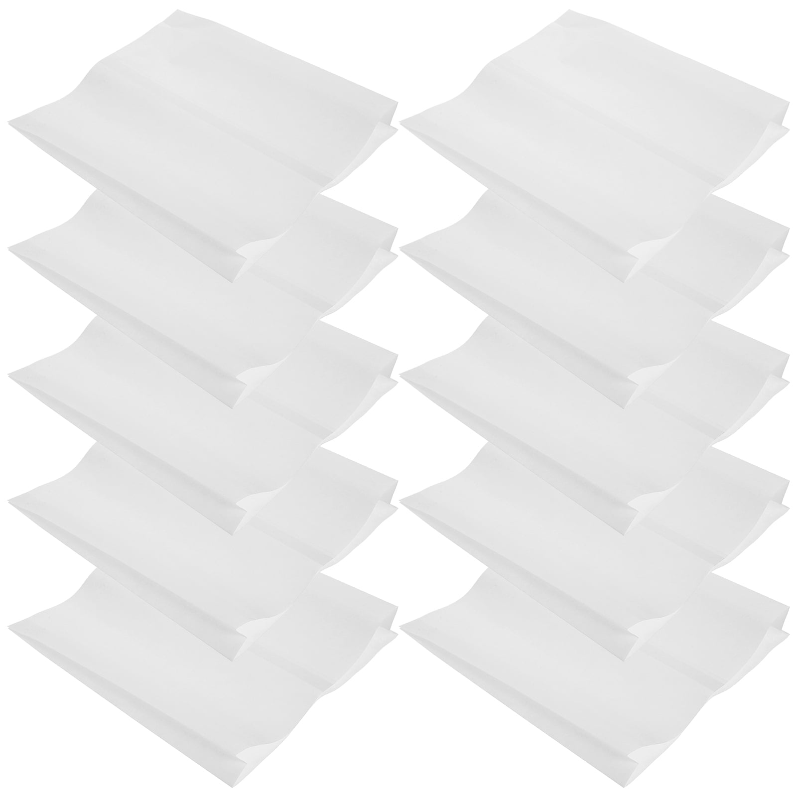 100 Pcs Cafetiere Lunch Sack Biscuit Paper Bag Snack Bags Treat Takeout ...