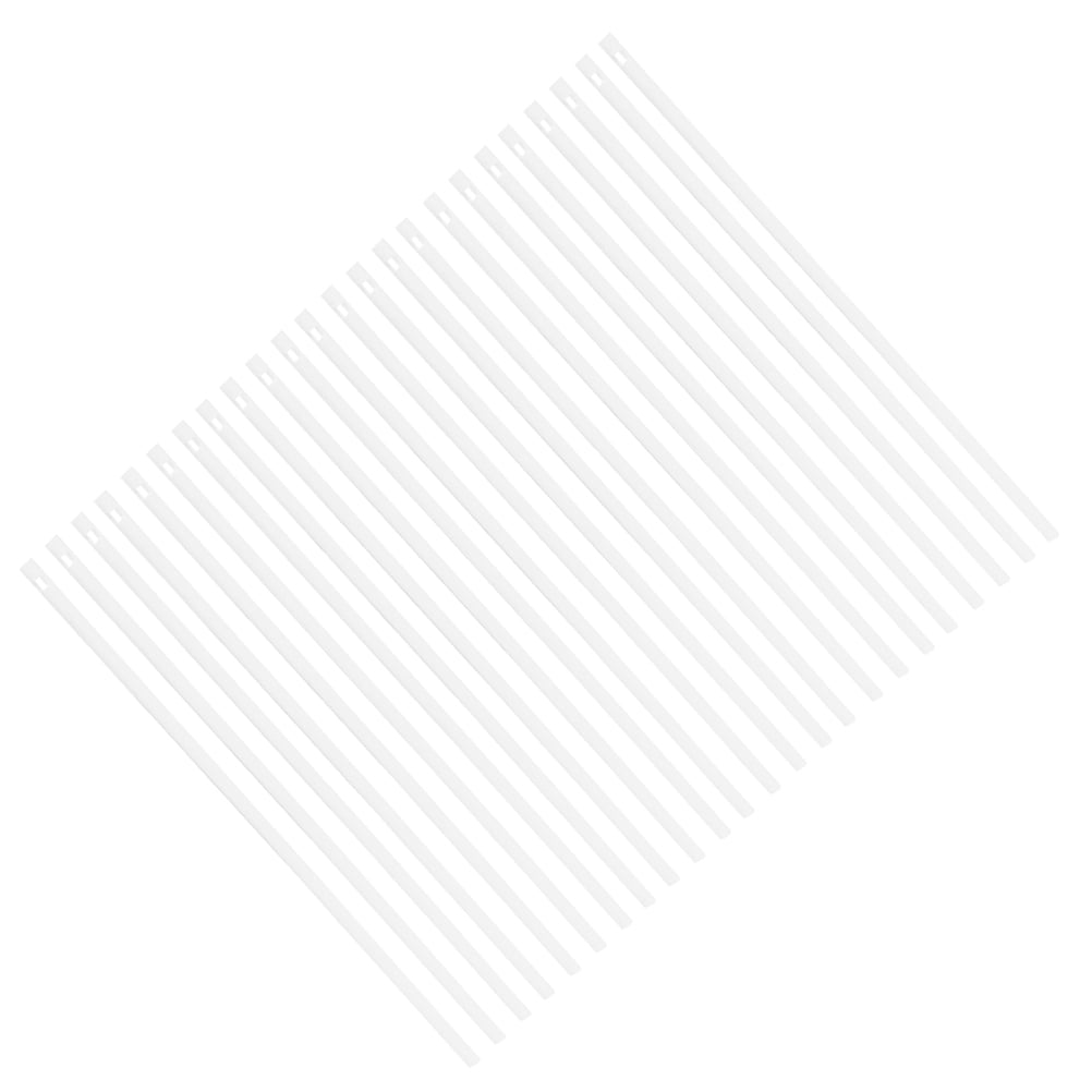FUEENIRVA 100pcs White Lollipop Plastic Sticks for DIY Candies and ...