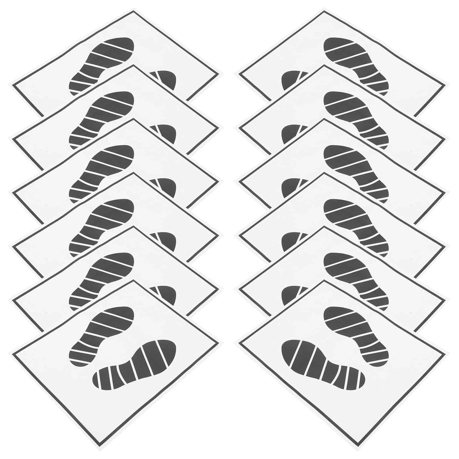 100 Pcs Car Supplies Paper Vehicle Floor Pads Vehicles Travel Child ...