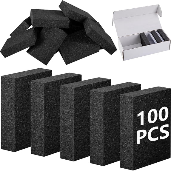 100 Pcs Card Dividers Foam- 40D High Elasticity Sponge Trading Card ...