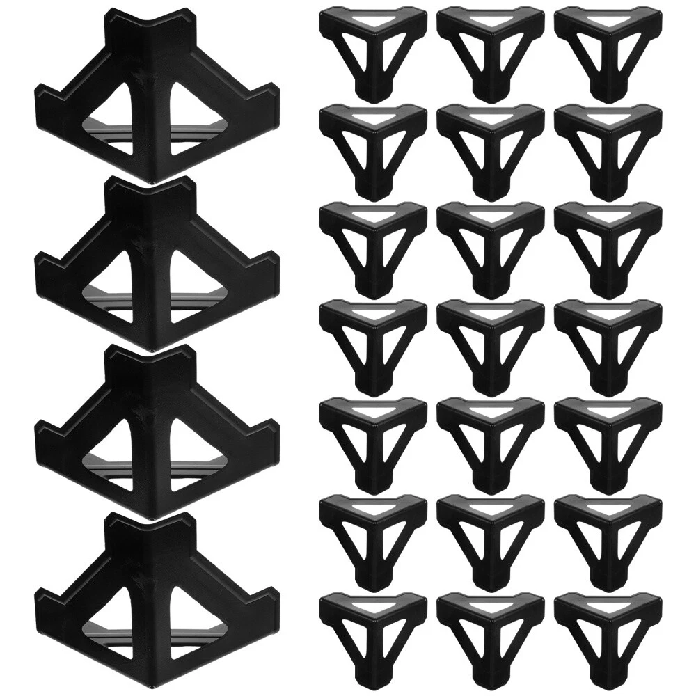 100 Pcs Carton Corner Protector Packing Guard Child Baby Plastic ...