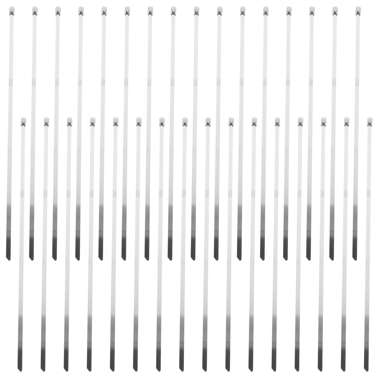 100 Pcs Chain Link Fence Slats Metal Wire Ties Post Extender Outdoor ...