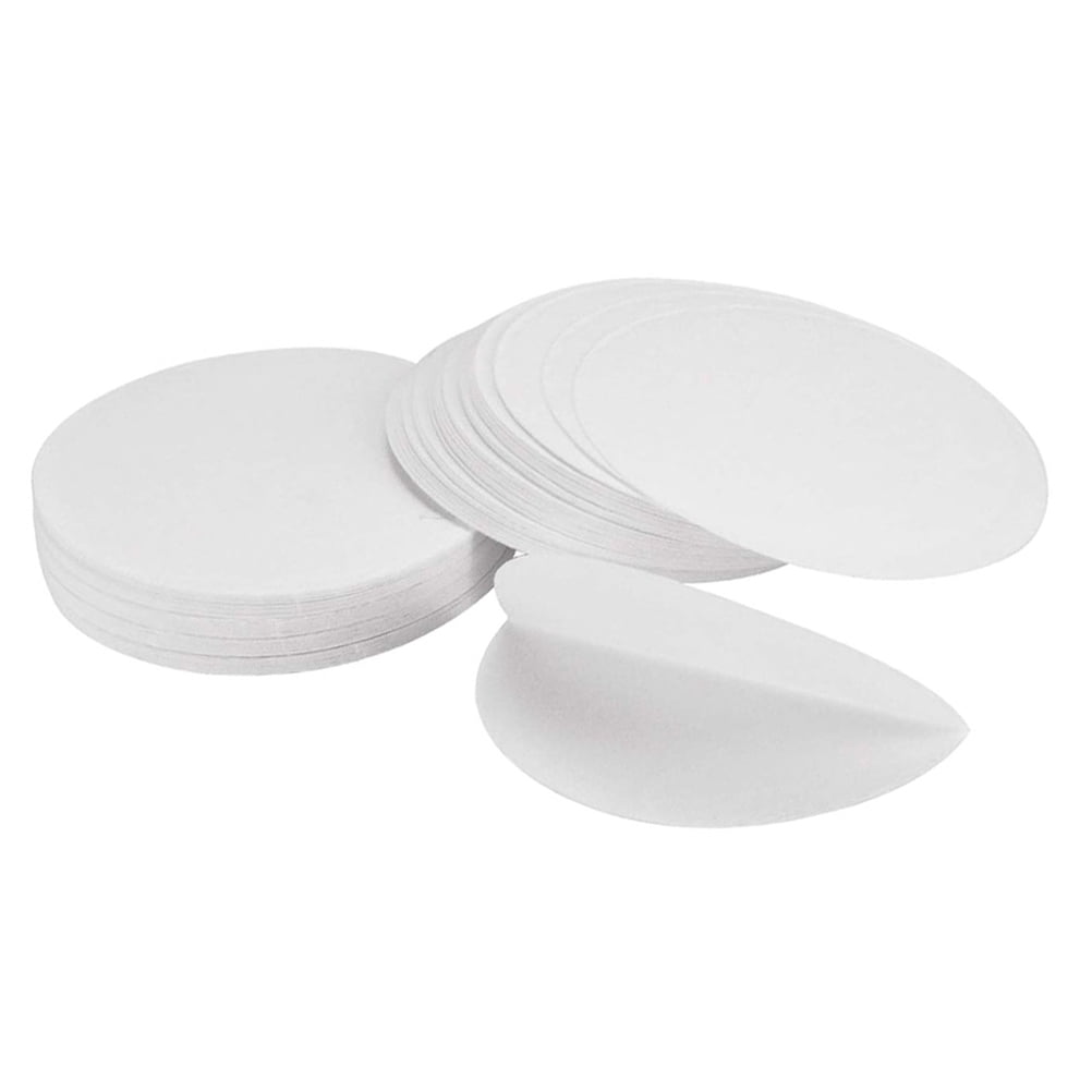 100 Pcs Chemical Experiment Filter Paper Laboratory Filter Papers ...
