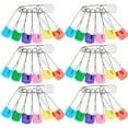 100 Pcs Child Safety Pins Diapers Baby Diaper Pin Cloth Diaper ...