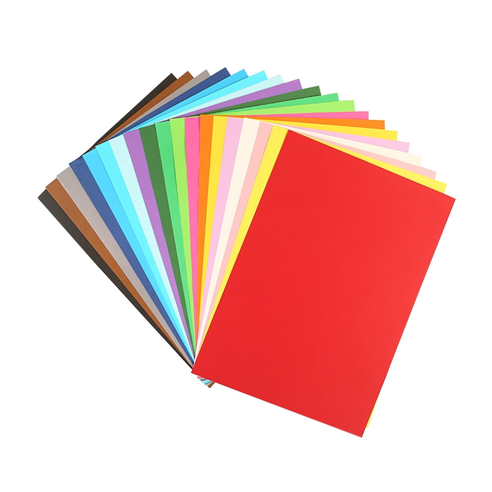 100 Pcs Children Colored Copy Paper Kindergarten Hand Craft Paper DIY ...