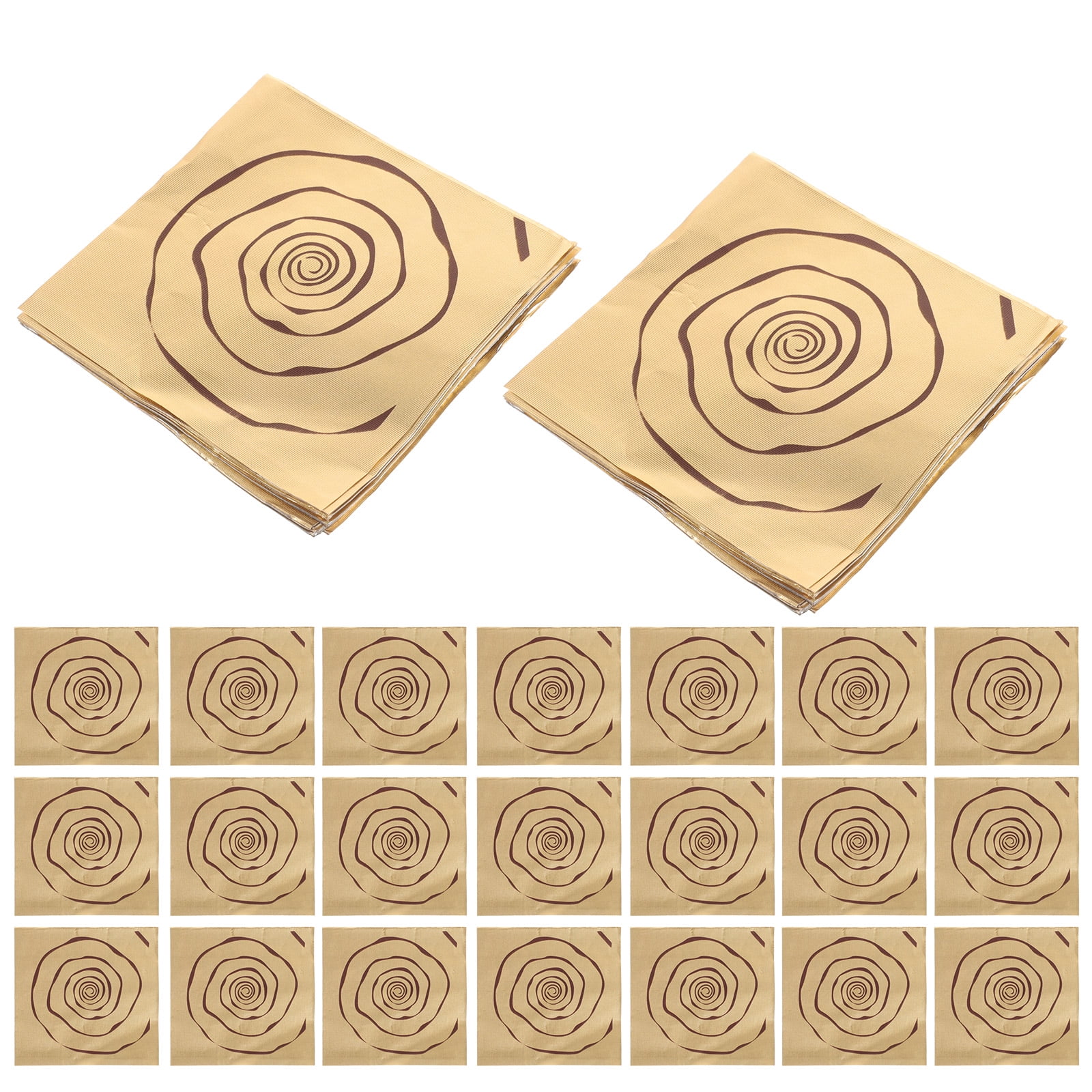 100 Pcs Chocolate Aluminum Foil Sheets Candy Paper Wrapping Papers Tin ...