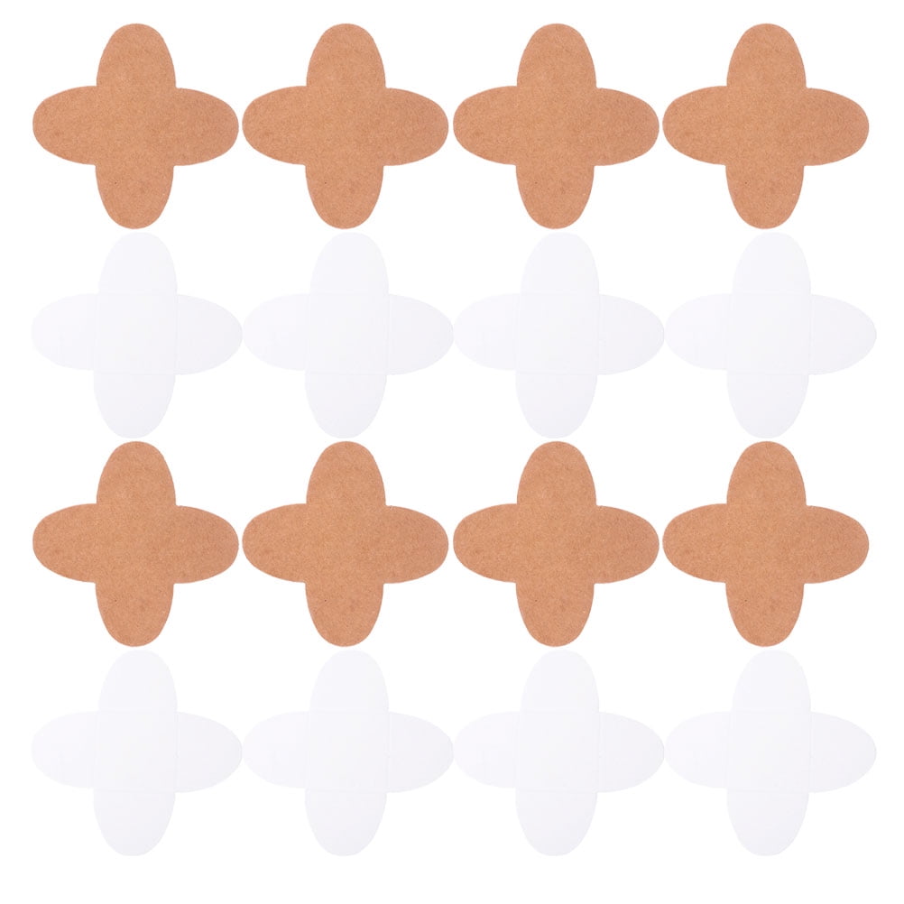 100 Pcs Chocolate Tray Fixed Trays Mini Candy Paper Plates Lollipop ...