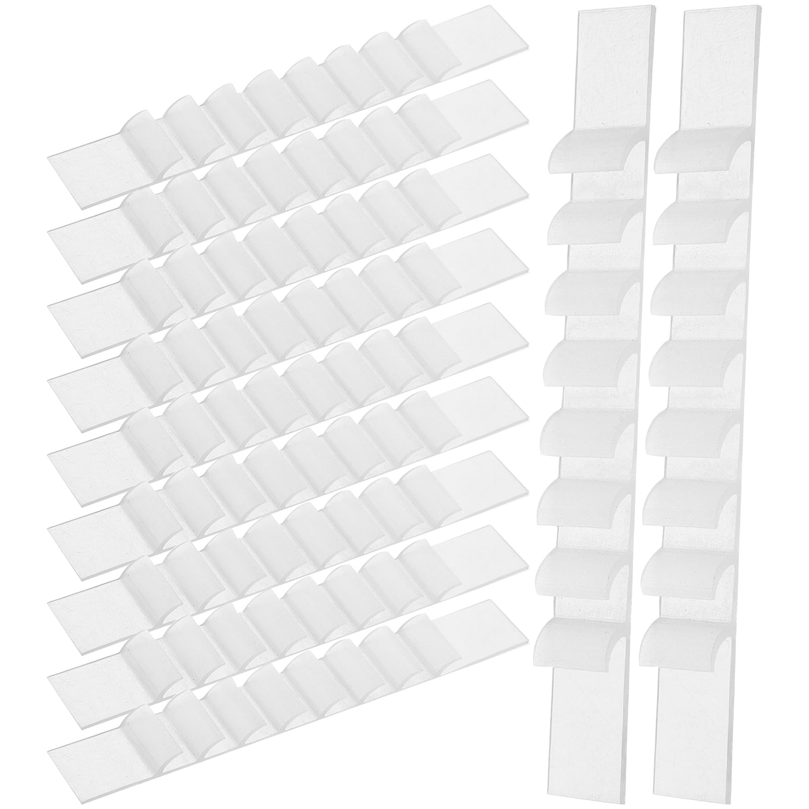 100 Pcs Coat Hangers Clothing Hanger Hanger Grips Silicone Hanger ...