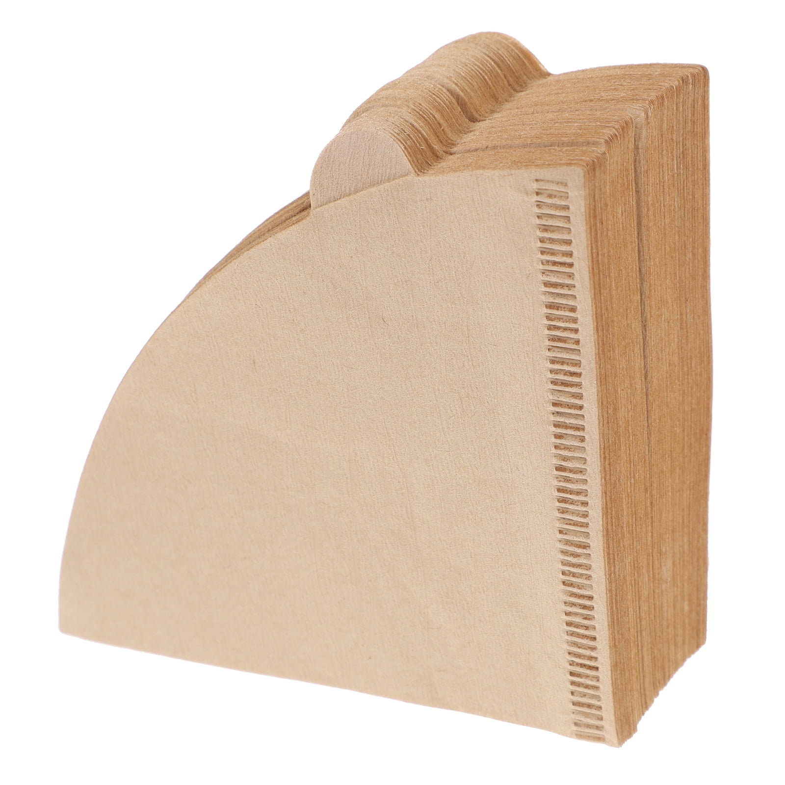 100 Pcs Coffee Filter Paper Coffee Concentrate Paper Filter Cones ...