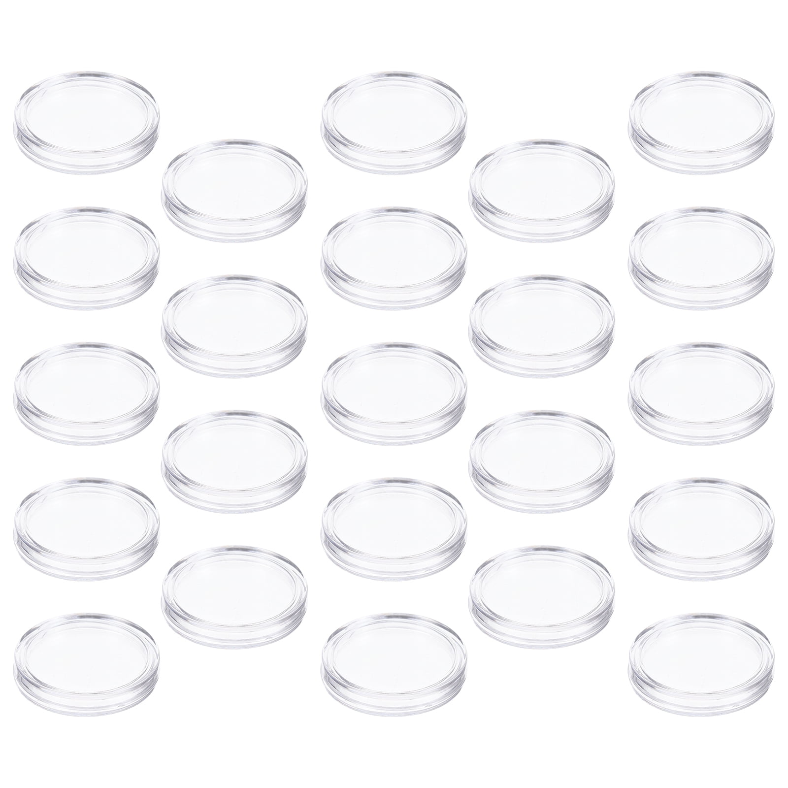 100 Pcs Coins Coin Cases for Collectors Coin Capsules Holder Collection ...