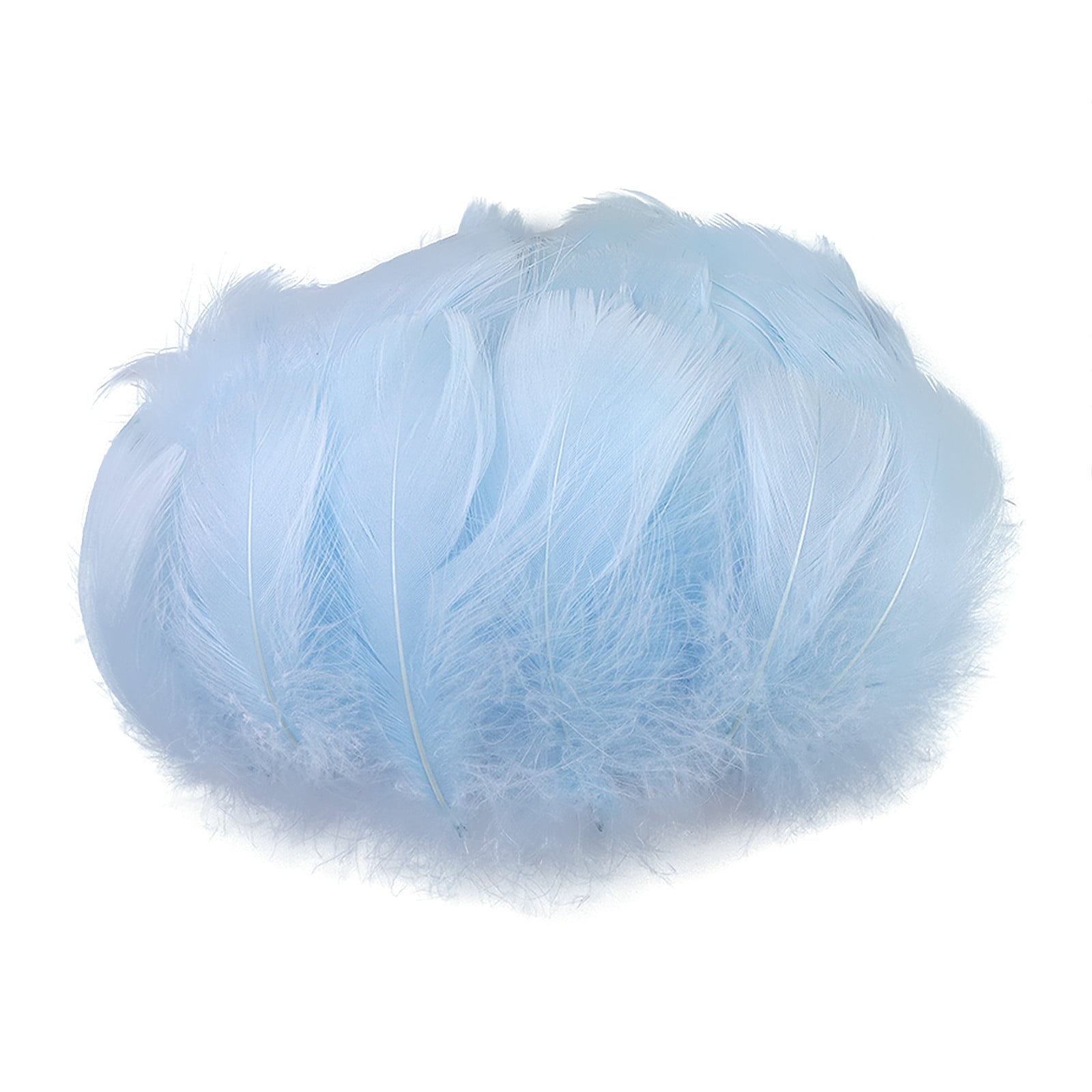 100 Pcs Colorful Feathers, Colorful Craft Feathers, Colored Feathers ...