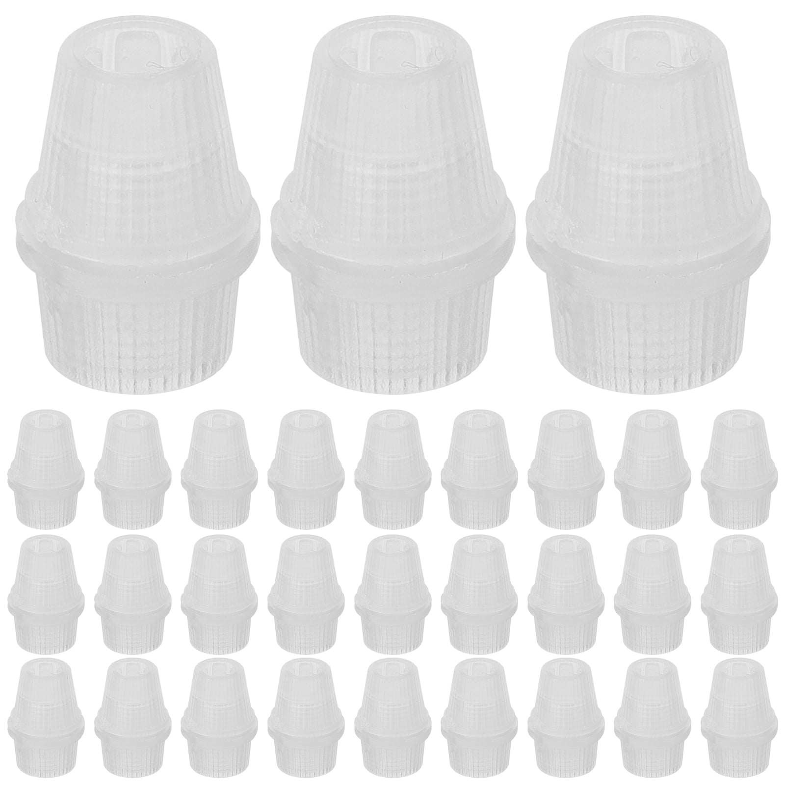 100 Pcs Cord Clip Wire Clips Hanging Lights Clamps Strain Relief ...