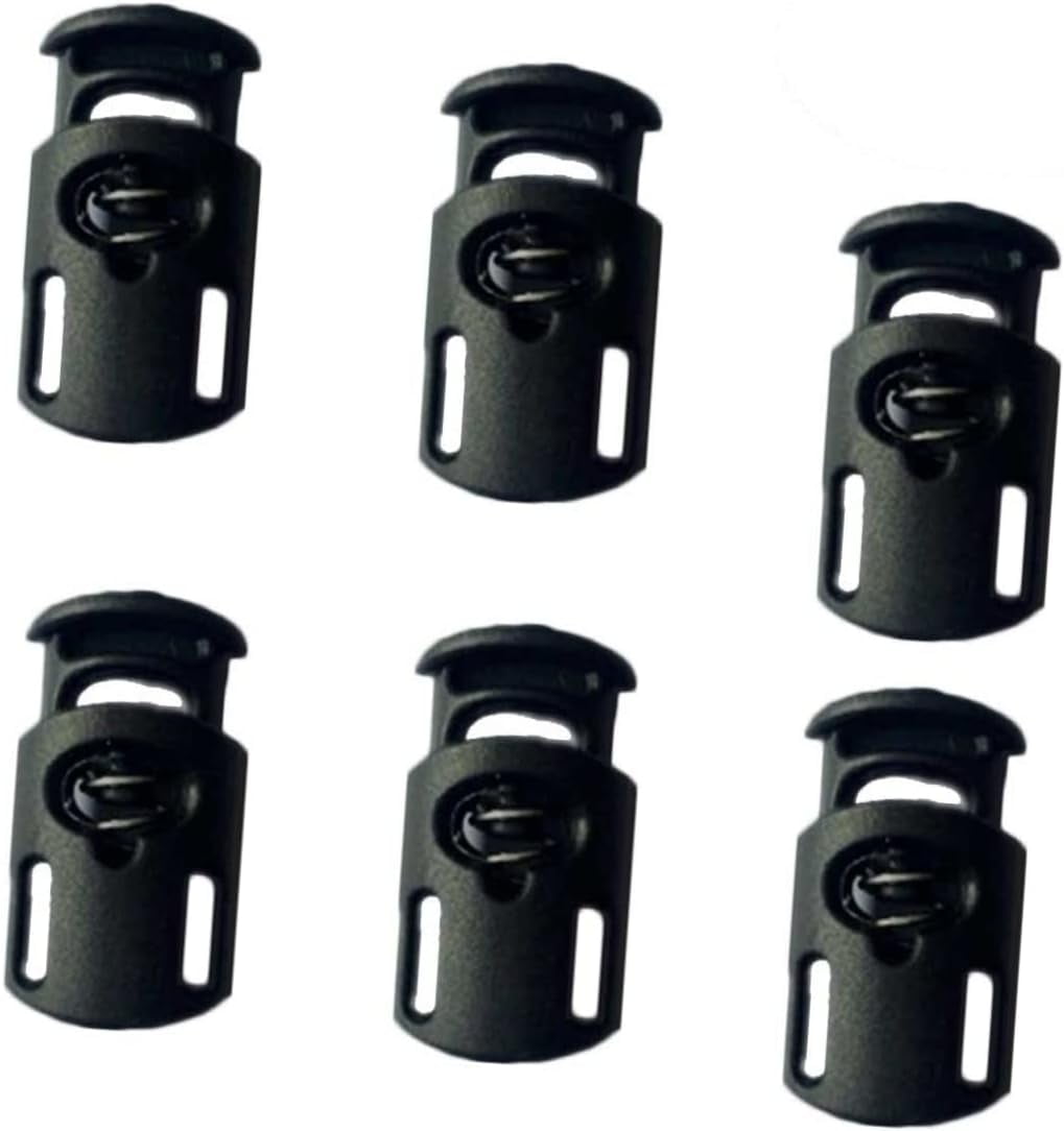 100 Pcs Cord Locks for Drawstrings Plastic Cord Lock End Costumes Tents ...