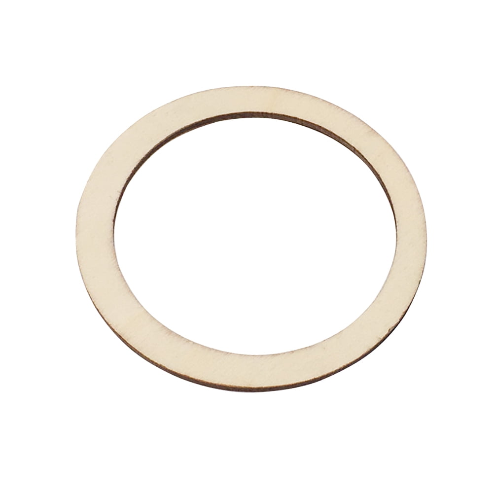 100pcs Beige Plastic Round Decorative Pieces for Craft Making and DIY ...