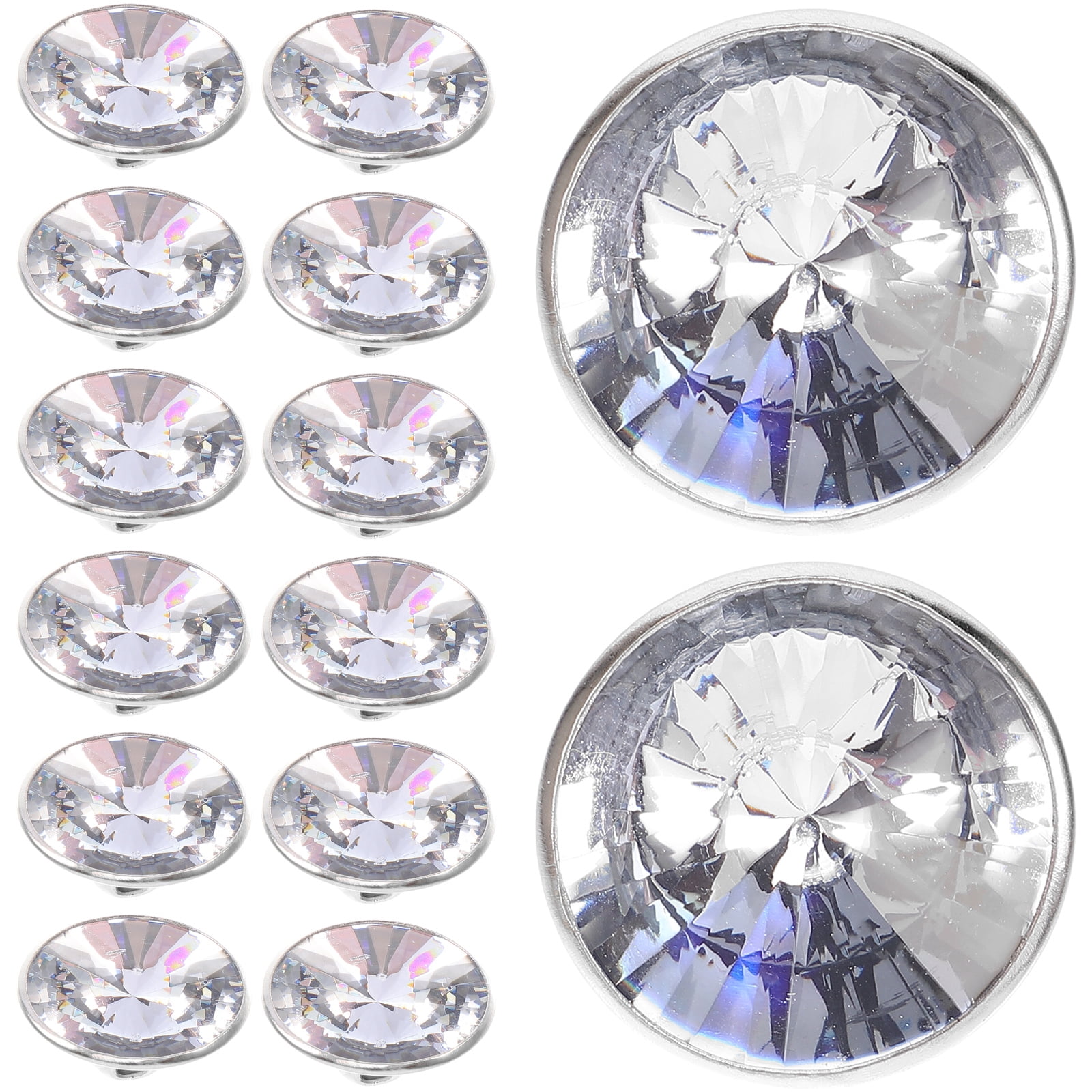 100 Pcs Crystal Buttons Goblincore Room Decor Tufted Couch for Sofa ...
