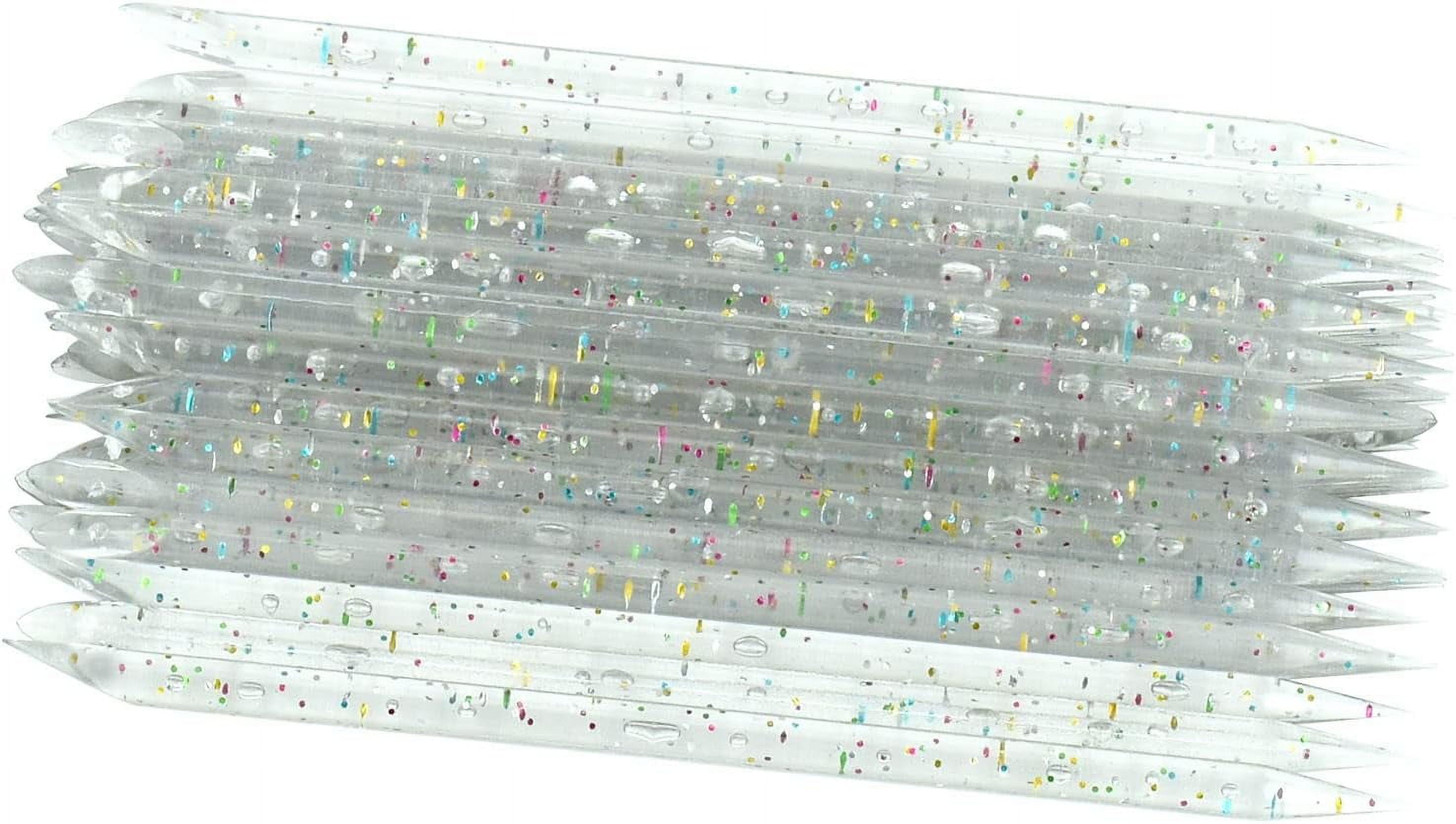 100 Pcs Crystal Cuticle Sticks, Double Heads Cuticle Pushers Sticks ...